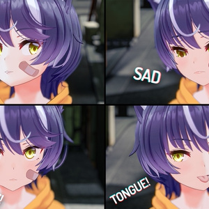 [ VRChat ] 灰島-haishima- | フェイストラッキング アドオン - Echo_DNG - BOOTH