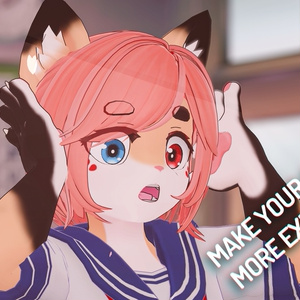 [ VRChat ] シャロ | フェイストラッキング アドオン - Echo_DNG - BOOTH