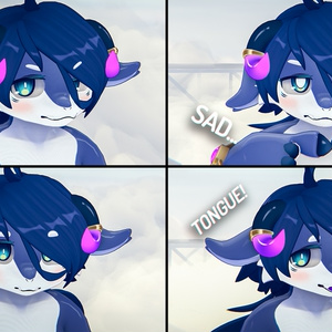 [ VRChat ] 灰島-haishima- | フェイストラッキング アドオン - Echo_DNG - BOOTH