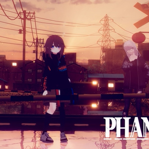 【無料】バンドポスター2 - PHANTOM - BOOTH