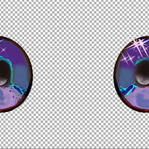 Triple Lunar Earring Texture For Elf/Mermaid Ears For VRoid Studio ...