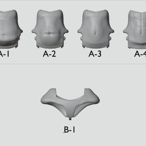 TB-003 メガミブレスト block2（生産終了・リクエスト生産のみ） - アルフのよろず - BOOTH