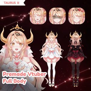【live2d model】- Vtube Studio, Commercial use! (Ready to Use) - Full Body Vtuber Model【live2dモデル ...