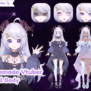 【live2d model】- Vtube Studio, Commercial use! (Ready to Use) - Full Body Vtuber Model【live2dモデル ...