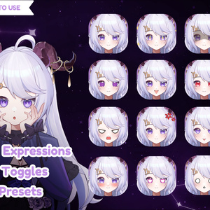 【live2d model】- Vtube Studio, Commercial use! (Ready to Use) - Full ...