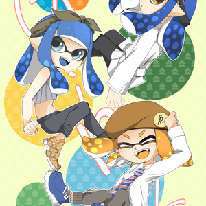 Splatoon 2 Inkling Girl (for vrchat) - mandymom - BOOTH