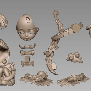 ALICE / Nighthawks』 STL file for 3D printing - MANNO DAISUKE / BOOTH ...