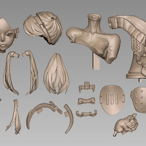 ALICE / Nighthawks』 STL file for 3D printing - MANNO DAISUKE / BOOTH ...