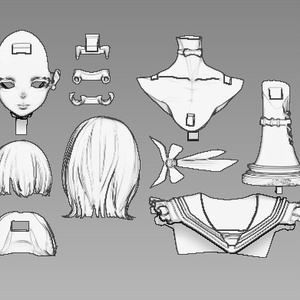 ALICE / Nighthawks』 STL file for 3D printing - MANNO DAISUKE / BOOTH ...