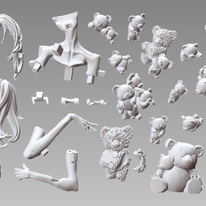 ALICE / Nighthawks』 STL file for 3D printing - MANNO DAISUKE / BOOTH ...
