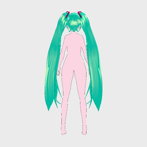 Wavy Hair V1 Reira Assets - Reira's Items - BOOTH