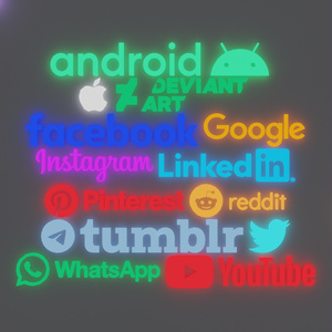 FREE Hello Kitty Neon Signs ^^ (VRChat) - Pochii