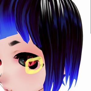 FREE Black arm tattoo texture for VRoid (female) - galaxyshark - BOOTH