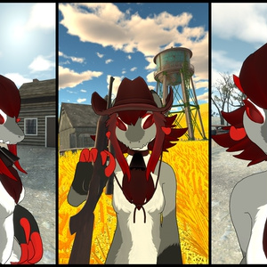 VRChat Brushy Locks for Novabeast - Krunk - BOOTH