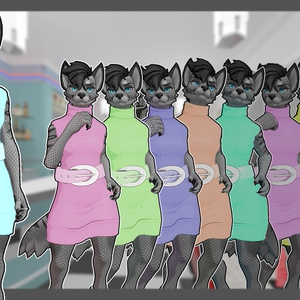 VRChat Brushy Locks for Novabeast - Krunk - BOOTH