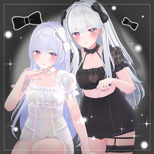 [Free / 無料][5アバター対応]Natural heart nail (VRC 3Dアイテム) - shushu *BOUTIQUE* - BOOTH