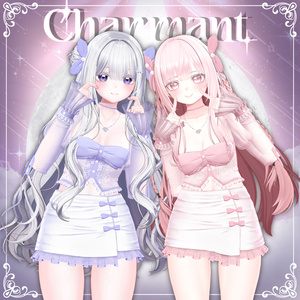 [Free / 無料][5アバター対応]Natural heart nail (VRC 3Dアイテム) - shushu *BOUTIQUE* - BOOTH