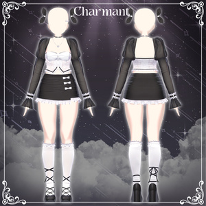 [Free / 無料][5アバター対応]Natural heart nail (VRC 3Dアイテム) - shushu *BOUTIQUE* - BOOTH