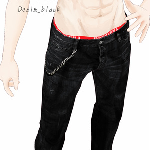 Ripped Jeans Vroid Texture - ArgamaWitch - BOOTH