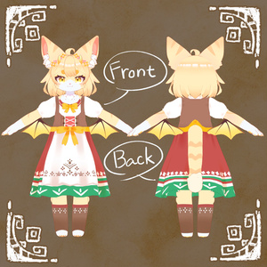 【Liebe対応衣装】かけだし冒険ワンピ - キャラバンニュート - BOOTH