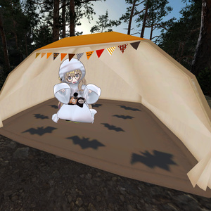 キャンプ気分！7種類のアバターテントセット＋2種類の焚火セット - virtualcampers - BOOTH