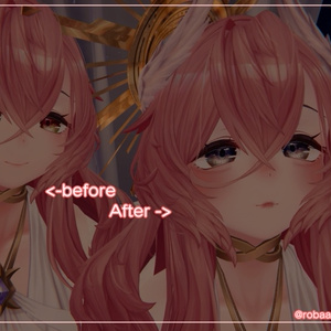 【VRChat 】-萌用- 簡単なメイク makeup - robaa - BOOTH