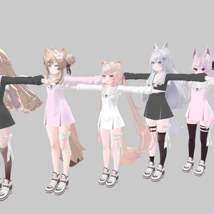 【VRChat】 8アバター対応 「トゥア・エスタ」 - メリキィ工房 - BOOTH