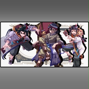 グンエカ プレイマット-4 - 🦎グンエカ🌴@Vtuber - BOOTH