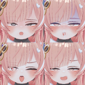 【瑞希専用】Blendshape&FaceAnimation16種類【MIZUKI/瑞希表情アニメーション】 - sora-oto - BOOTH