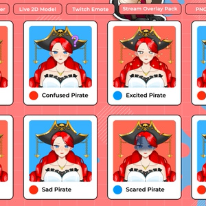 Free Live2D VTuber Model 】 Cute & Kawaii VTuber - Vtuber Graphic - BOOTH