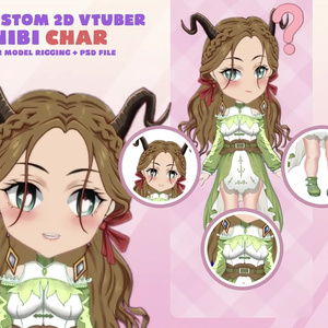 Free Live2D VTuber Model 】 Cute & Kawaii VTuber - Vtuber Graphic - BOOTH