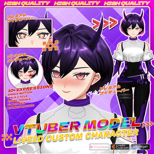 Free Live2D VTuber Model 】 Cute & Kawaii VTuber - Vtuber Graphic - BOOTH