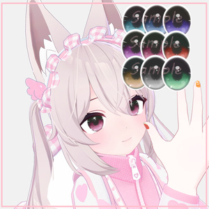 【竜胆 - Rindo】Jewelry Eye Textures - SoraHaru - BOOTH