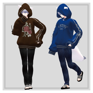 【VRChat】 Minase 水瀬 / Premium skin Textures (血筋, bloodline, 핏줄, Abs etc ...