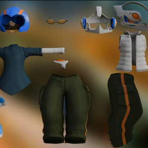 Techwear set For Regulusレグルス2.0,Keplerケプラー2.0,Eboshiエボシ,Yoiヨイ - lzdjulian - BOOTH