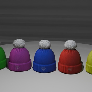 Universal VRChat Winter Hat Pack v1 - VRMarket - BOOTH