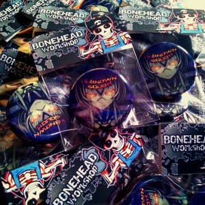 Unknown squad ステッカー 01 - BONEHEAD WorkShop - BOOTH