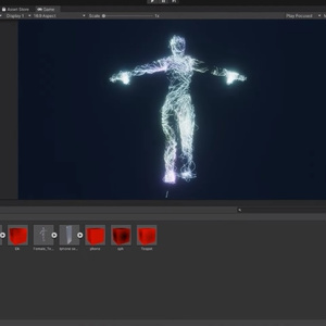 Unity VFX Graph：Model Edges Bursts - ericwang - BOOTH