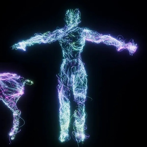 Unity VFX Graph：Model Edges Bursts - ericwang - BOOTH