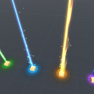 Unity Game VFX - Sci-fi Sword Slash - EricWang(Unity VFX Artist) - BOOTH