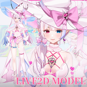 【live2dモデル】纯白的天使【VtubeStudio/prpr対応】 - Design.genius - BOOTH