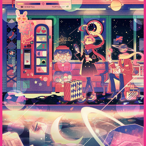 「冬休み」A2ポスター - Kubo - BOOTH