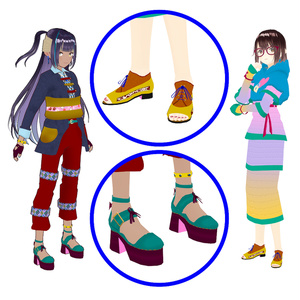 Bandana Face Mask for VRoid - Vampiredirt - BOOTH