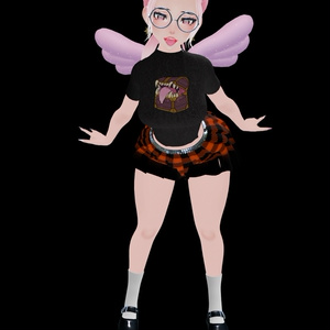 Svetlana the Bat Demon VrChat & VRM - karmafox - BOOTH