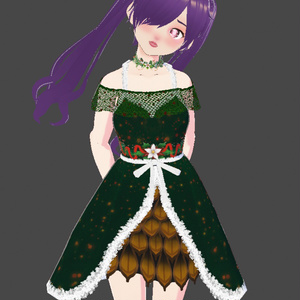 (Vroid) Blush an Lips With Piercing - rebel404 - BOOTH