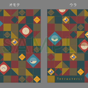 【Tetrocters: 】イラストカード02（ポストカードサイズ） - DOT 10 DOT - BOOTH