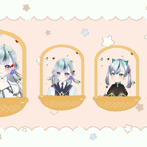 【動く】グラフシンプルちるプレート【全7色】 - primus-2d - BOOTH