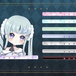 【動く】グラフシンプルちるプレート【全7色】 - primus-2d - BOOTH