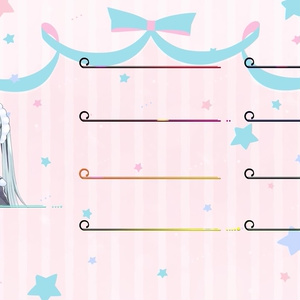 【動く】グラフシンプルちるプレート【全7色】 - primus-2d - BOOTH