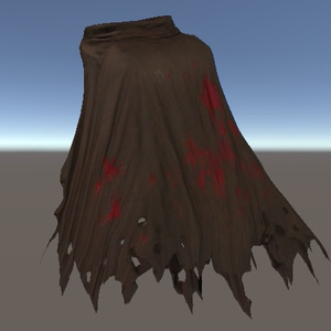 影裂の静衣 - Shadow Rift Cloak【VRChat想定3Dモデル／退廃×黒フード×lilToon】 - Otosan ...